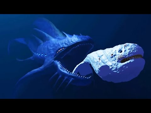Giant Leviathan vs. Deep Sea Monsters