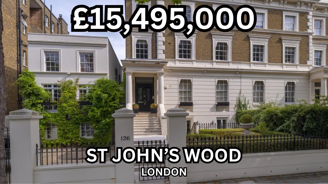 £15,495,000 St John’s Wood w Pool | London Real Estate - YouTube