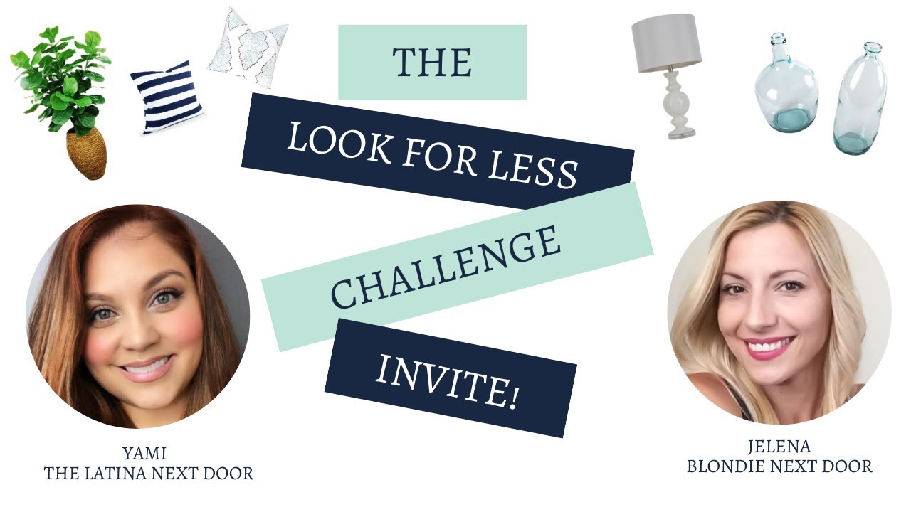 LOOK FOR LESS CHALLENGE Invitation August 2020 - YouTube