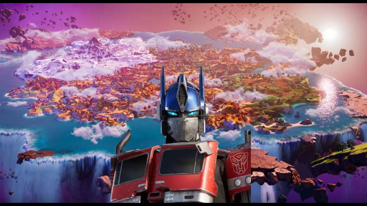 Optimus Prime in Fortnite - YouTube