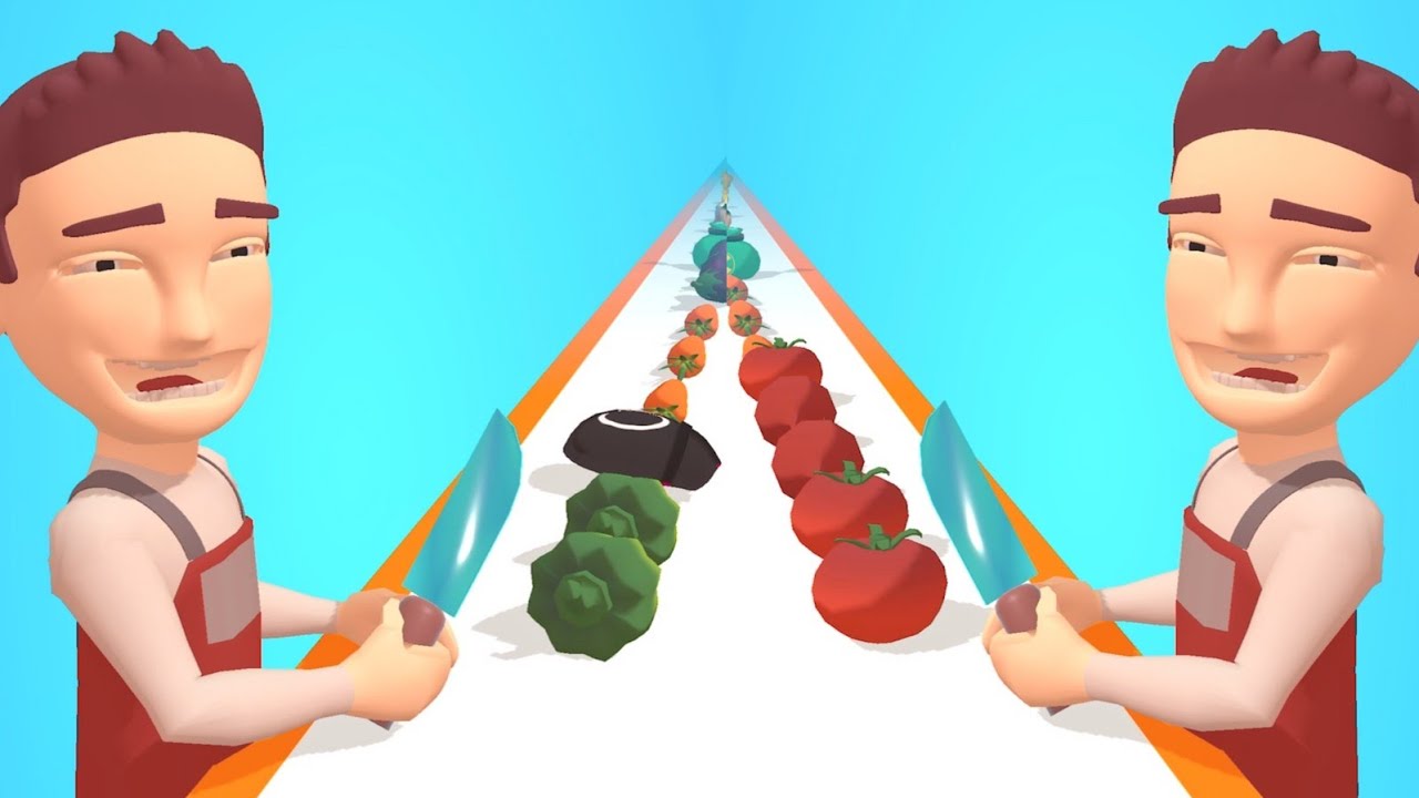 Hyper Chef! Very satisfying and relaxing ASMR slicing game - YouTube