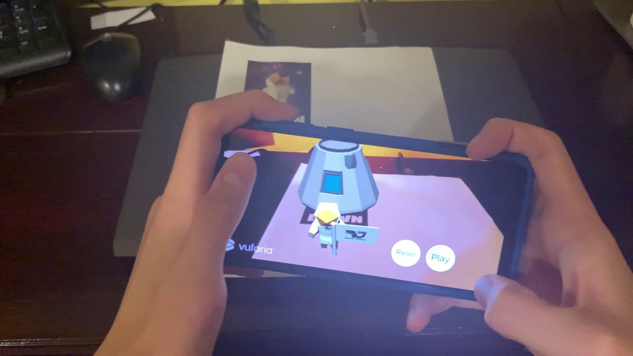 Augmented Reality Astronaut Animation - YouTube