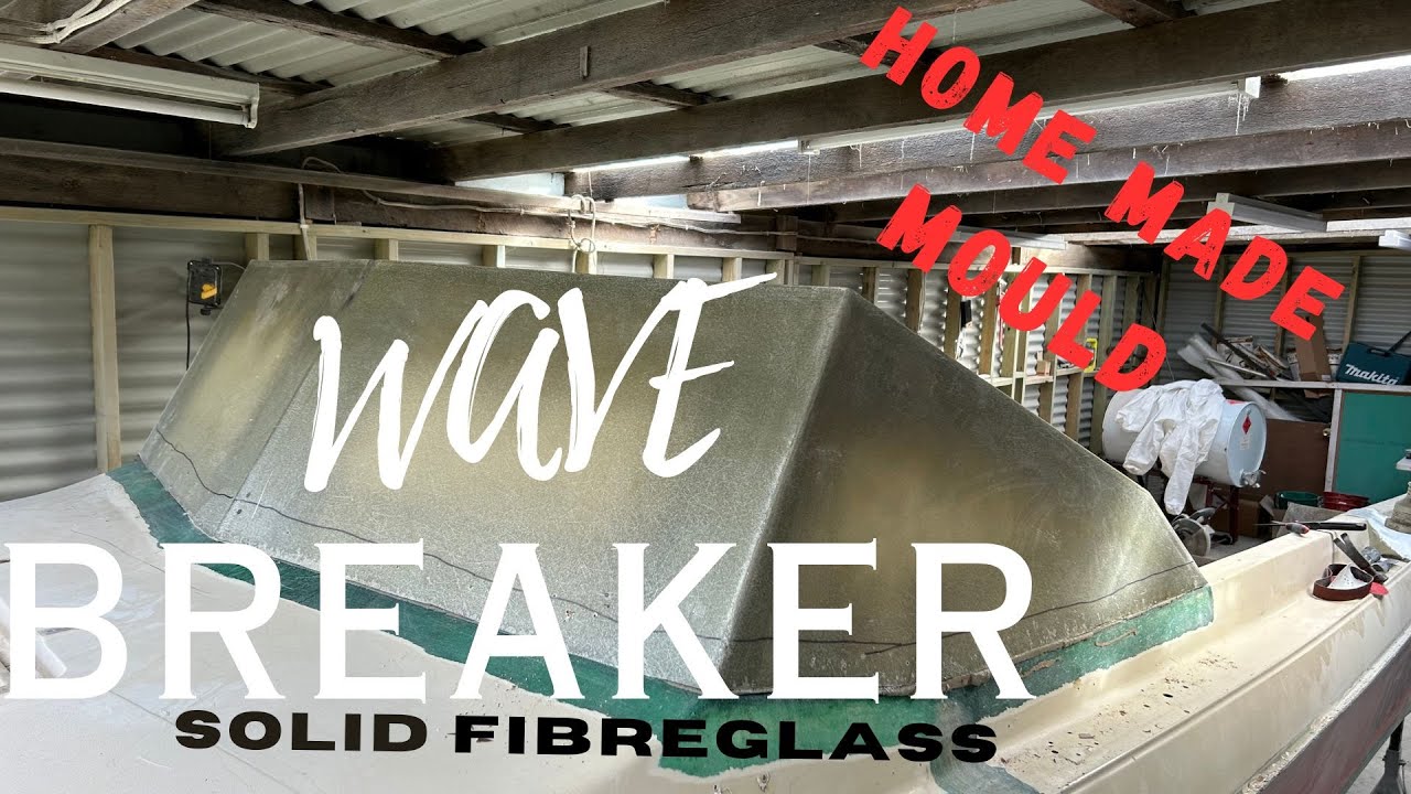Building a solid Fibreglass Wave Breaker from Scratch - YouTube