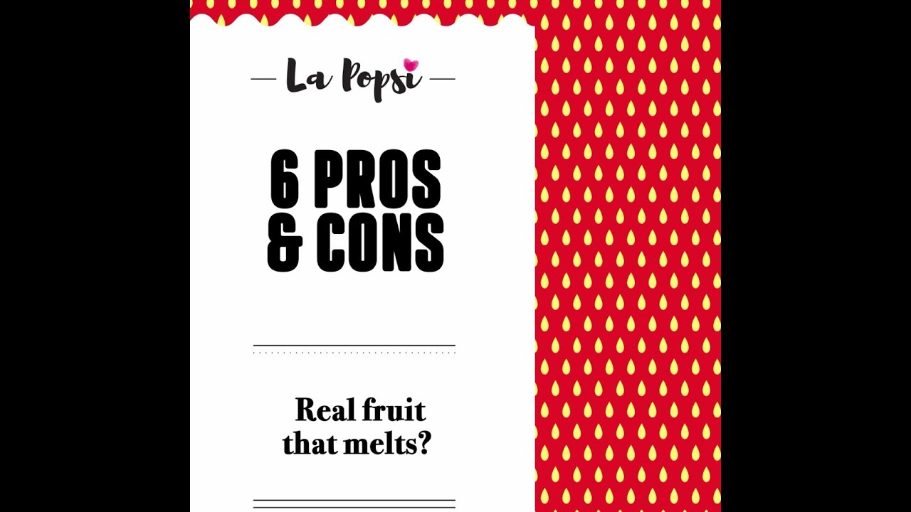 PROS AND CONS OF LA POPSI - YouTube