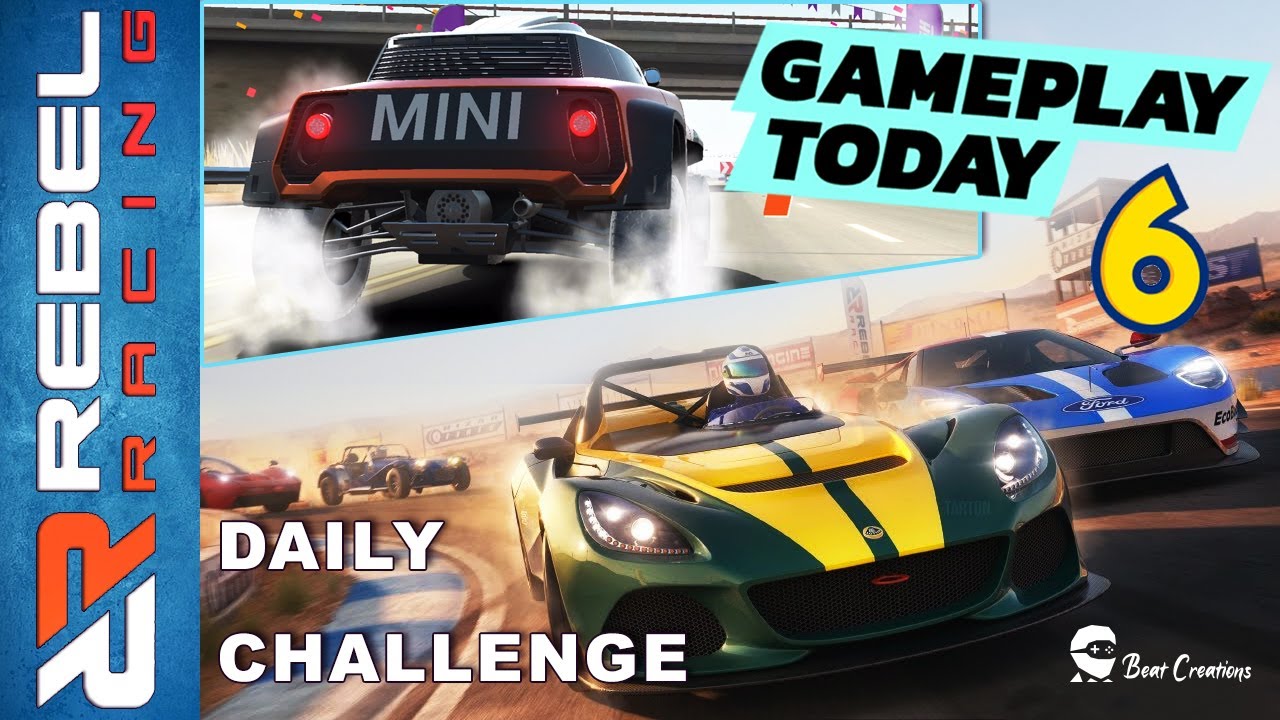 Rebel racing gameplay - Daily Challenge #4k #racinggame - YouTube