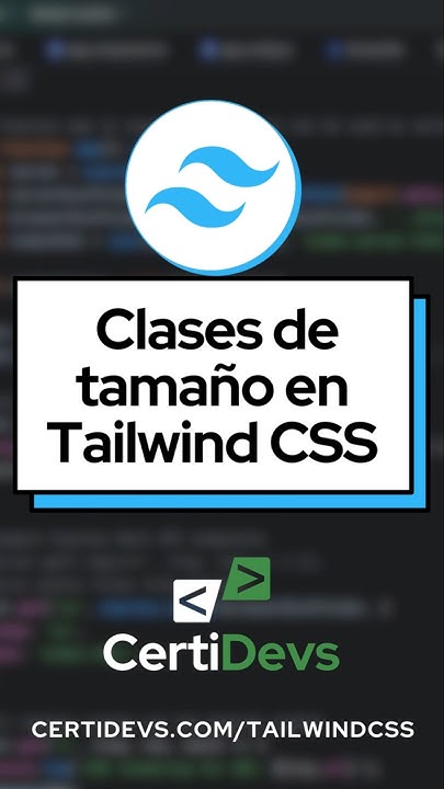 Tailwind CSS clases de tamaño - YouTube