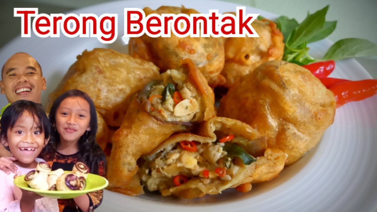 TERONG BERONTAK Lebih Lembut dan Enak Dibanding Pake Tahu - YouTube