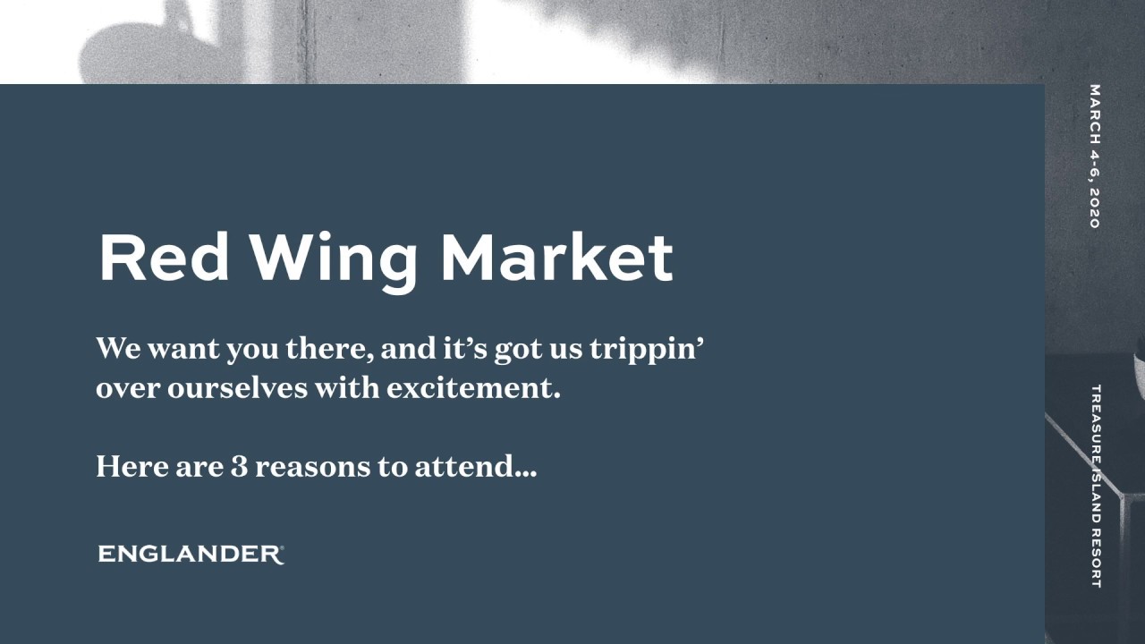 An Invitation to Red Wing Spring Market from Englander Midwest - YouTube