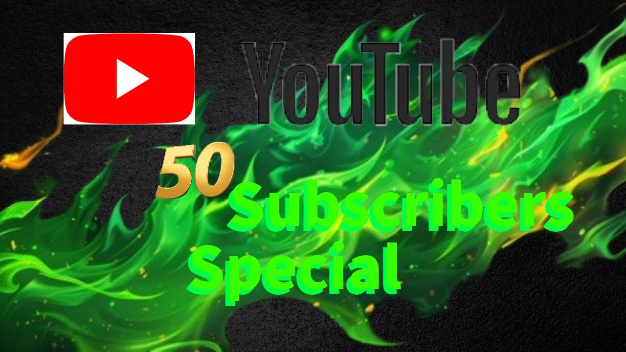 50 Subscribers special! - YouTube