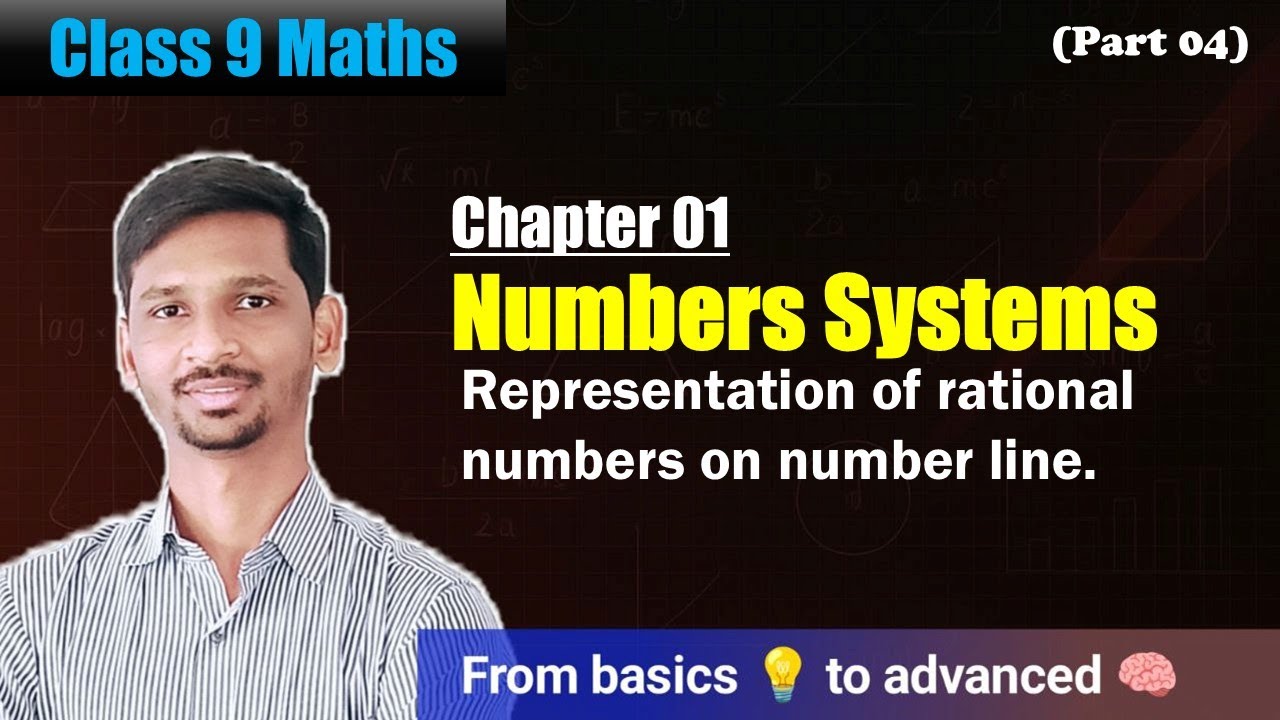 Number Systems| Representation of rational numbers on number line 🔥 ...