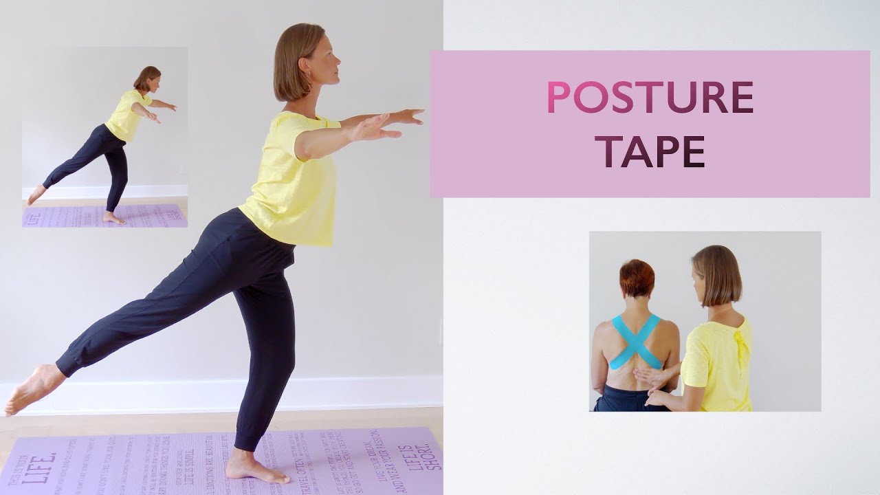 Improve Posture with Posture Tape / Not Limited Only to Skaters - YouTube