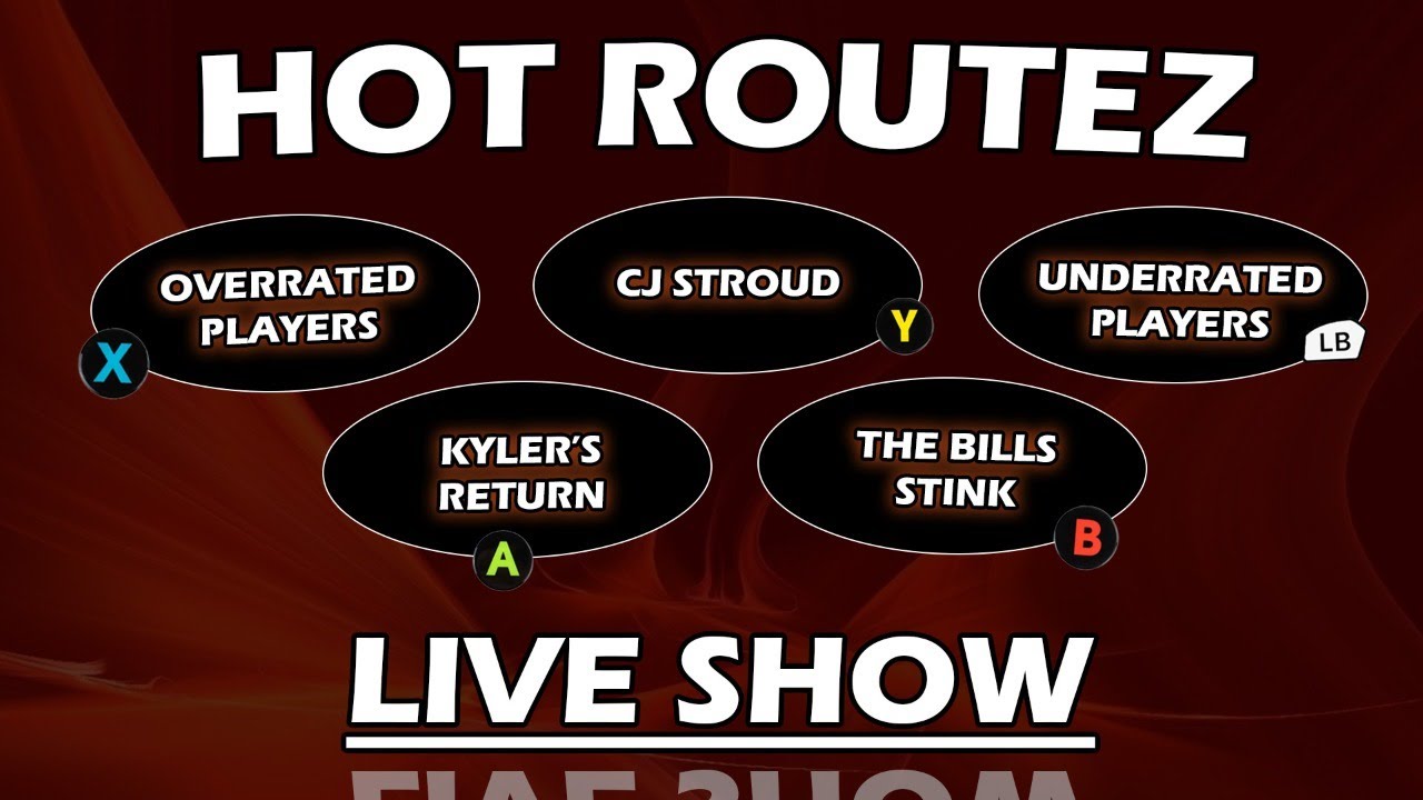 The NFL's Most OVERRATED & UNDERRATED Players, & More! (Hot Routez LIVE Show With Matthew Coller ...