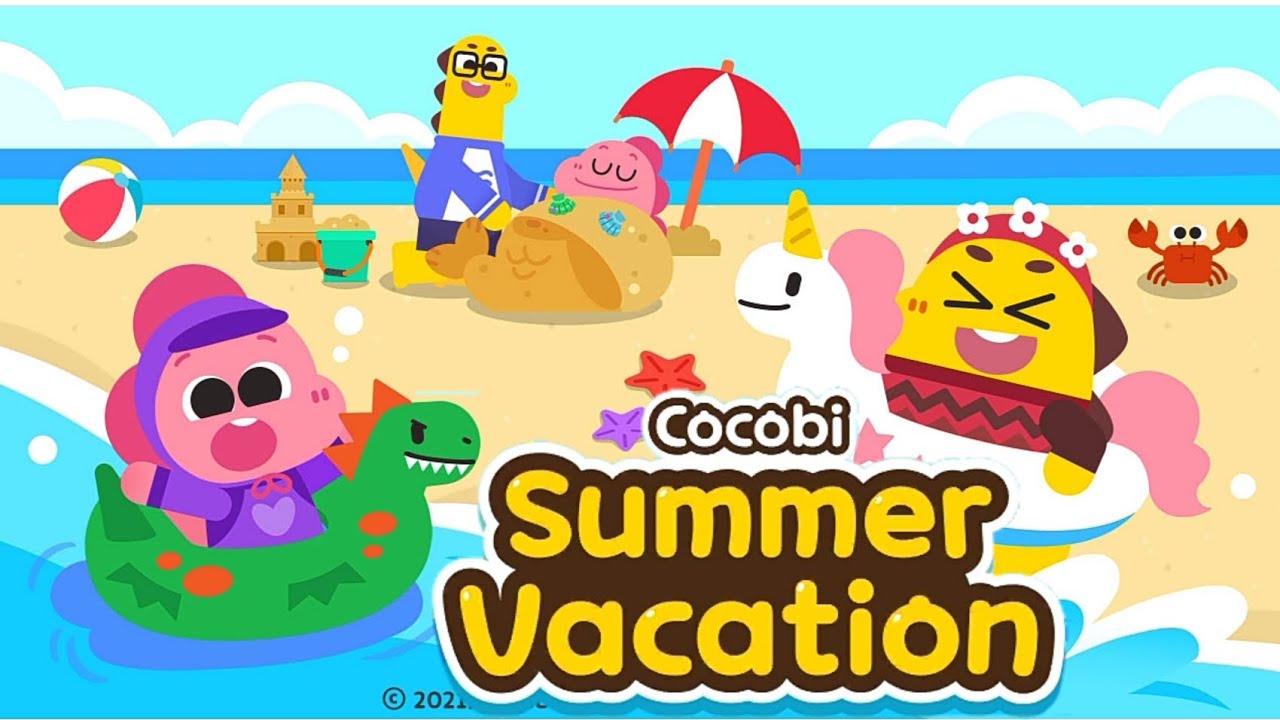Cocobi Summer Vacation : Adventure in Beach Begin 🌊🏖️ #cocobi #gaming # ...