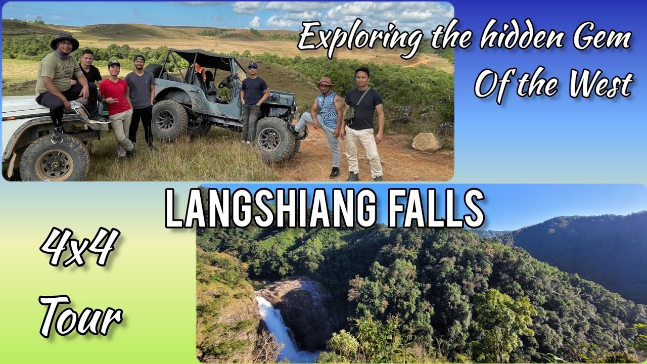 4x4 Camping Trip to Langshiang Falls || The hidden Gem of the West ...