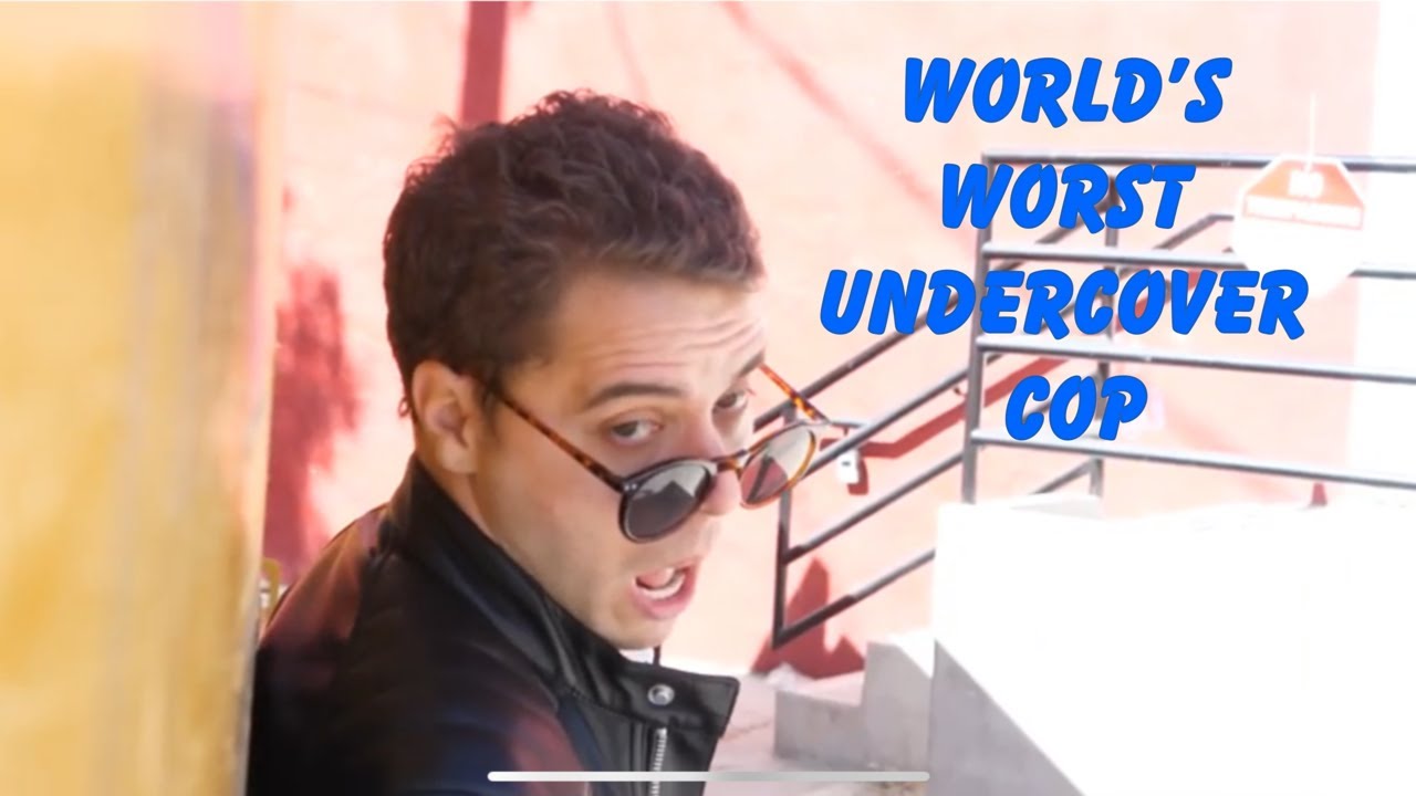 The Worst Undercover Cop Of All Time - YouTube