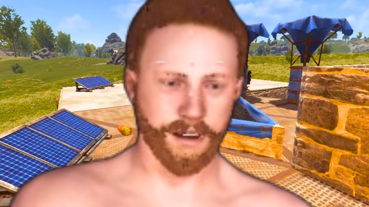 trolling a public farm on rust - YouTube