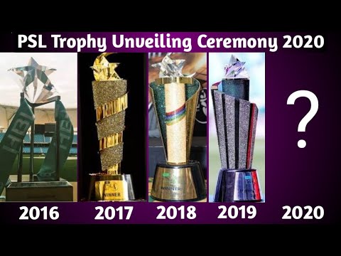 Psl 5 Trophy Unveiling Ceremony 2020 | Trophy Unveiling 2020 | Psl 5 ...
