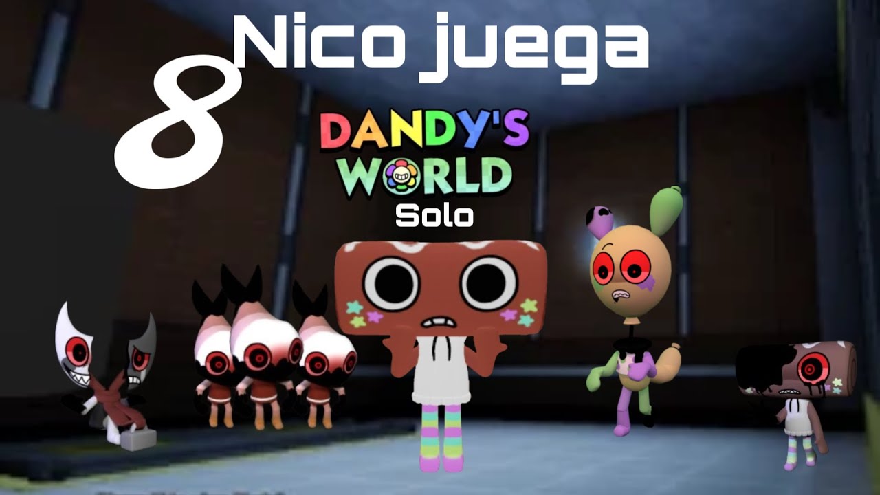 Nico juega dandy’s world pt 8 solo - YouTube