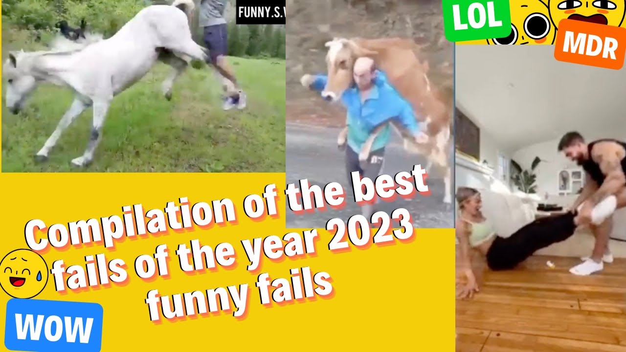 Compilation of the best fails of the year 2023 funny fails - YouTube