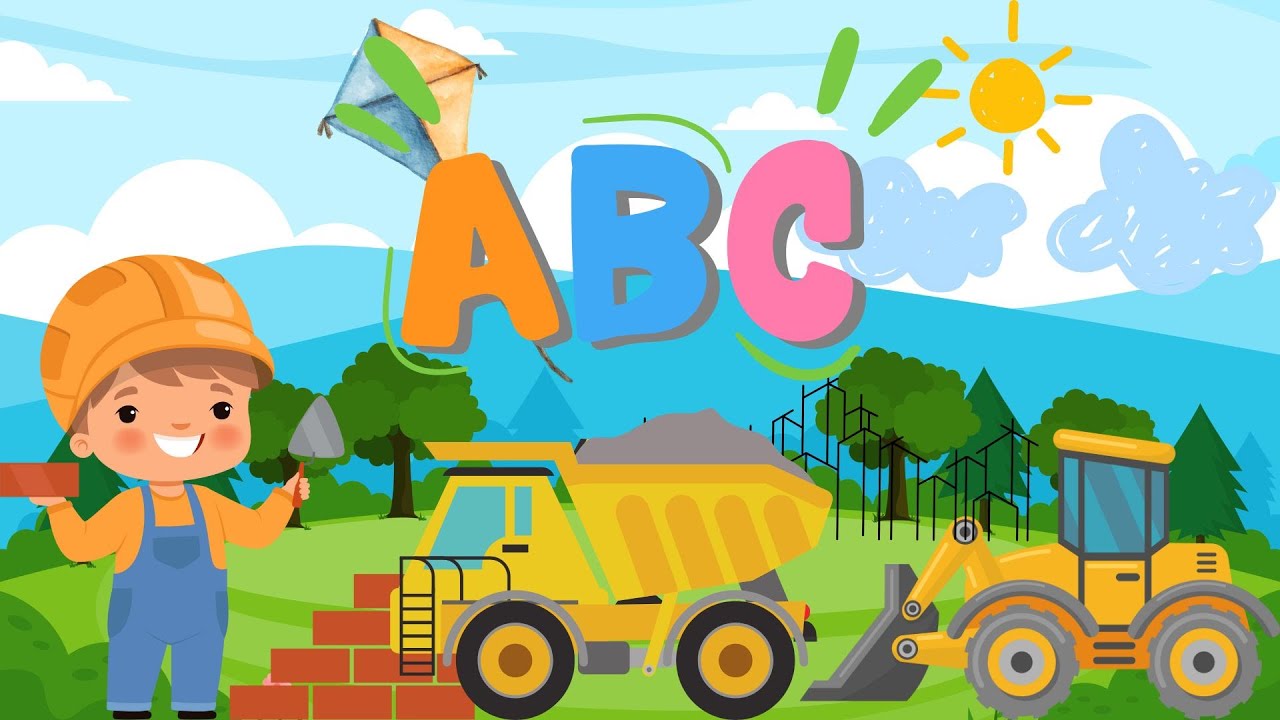🏗️ Construction Car Team Building the City! | Learn with Trucks ...