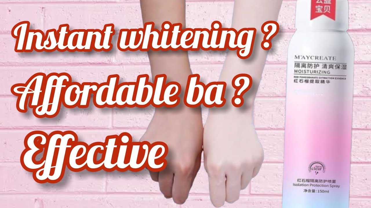 INSTANT WHITENING and AFFORDABLE ? product . - YouTube