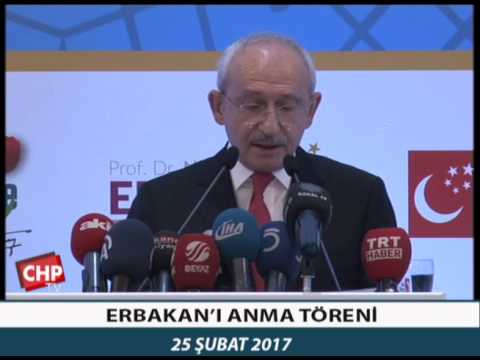 ERBAKAN'I ANMA TÖRENİ 25/02/2017