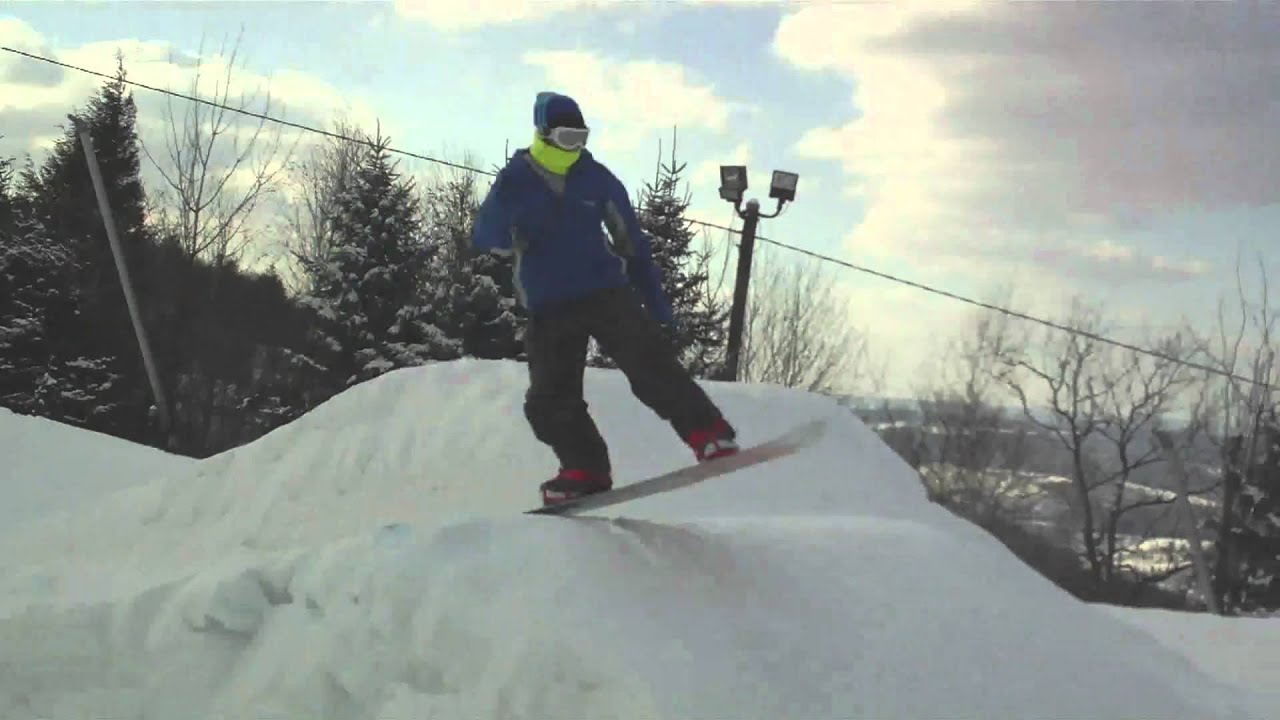 Blue Mountain Snowboarding 2011- terrain park riding - YouTube