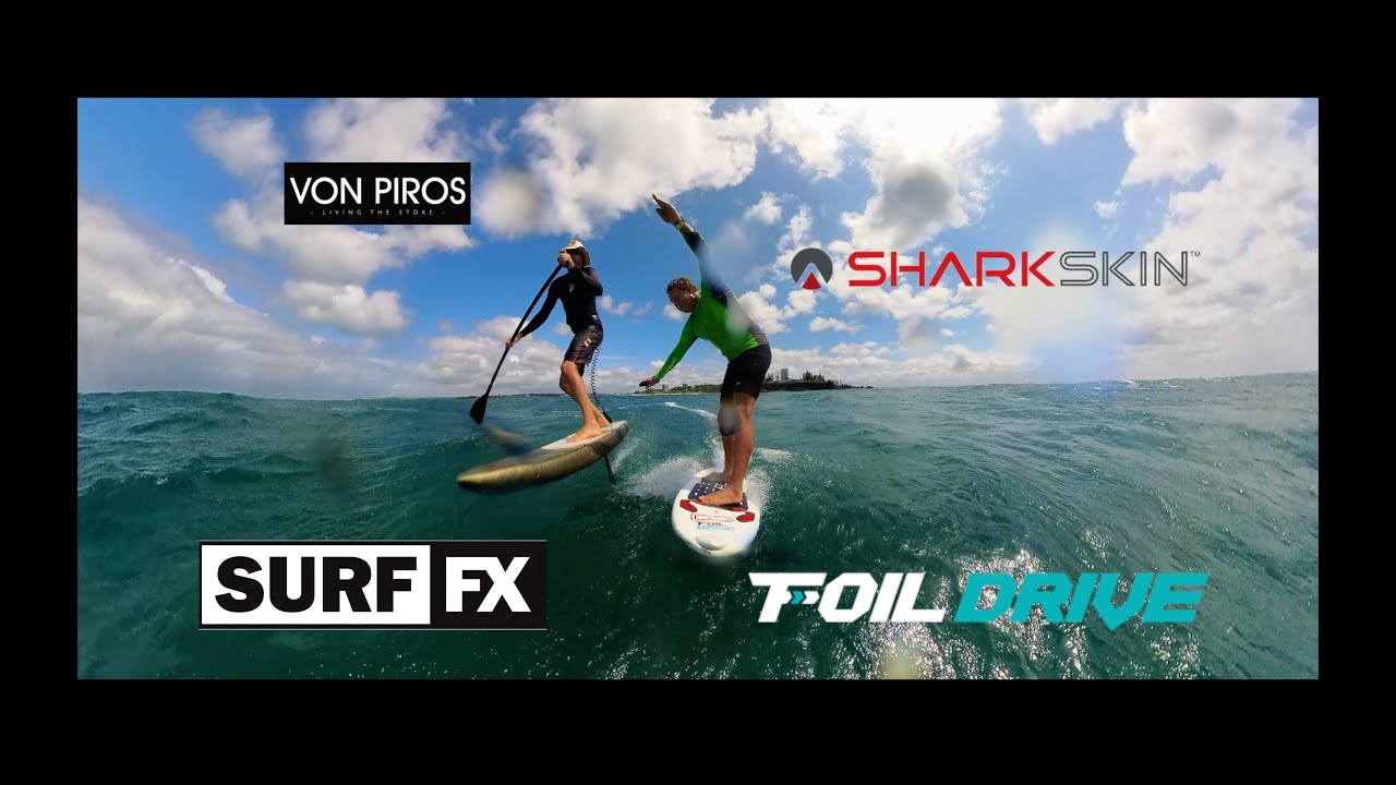 Code 860r Sup & Foil Drive Downwind - YouTube