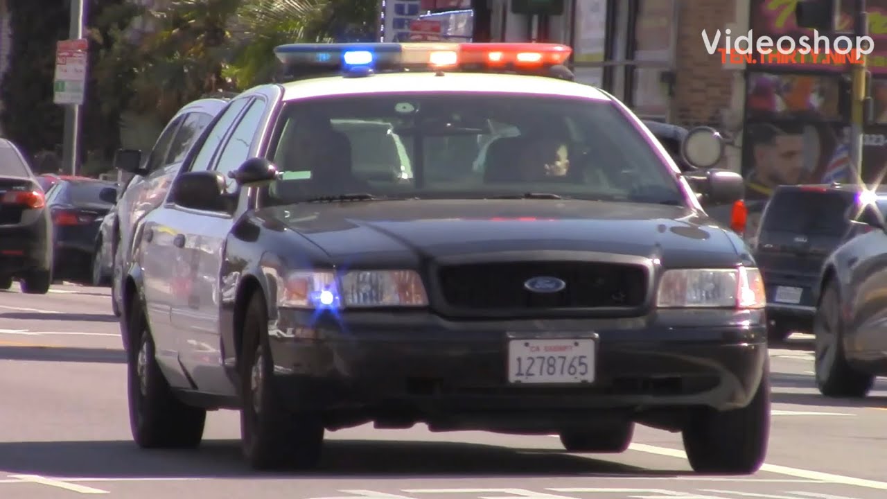 LAPD UNITS RESPONDING CODE 3 *PERIMETER* - YouTube