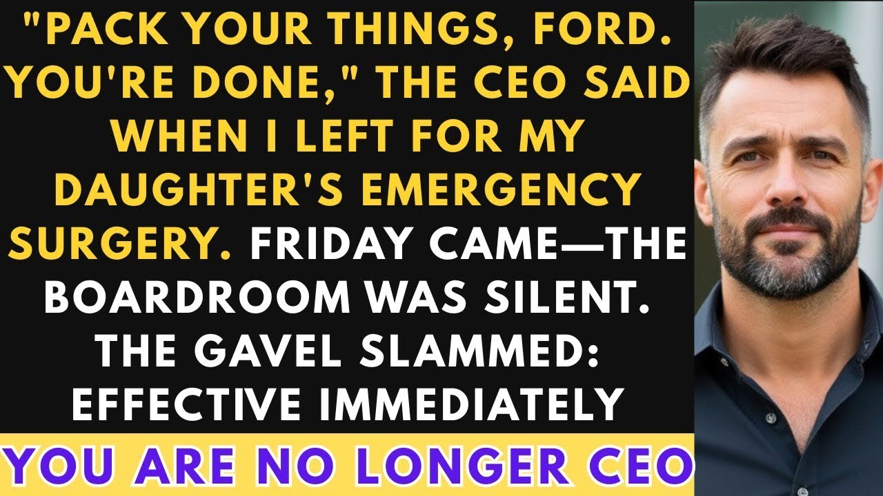"Leave Immediately"—I Got Fired for Refusing Overtime—By Friday, the ...