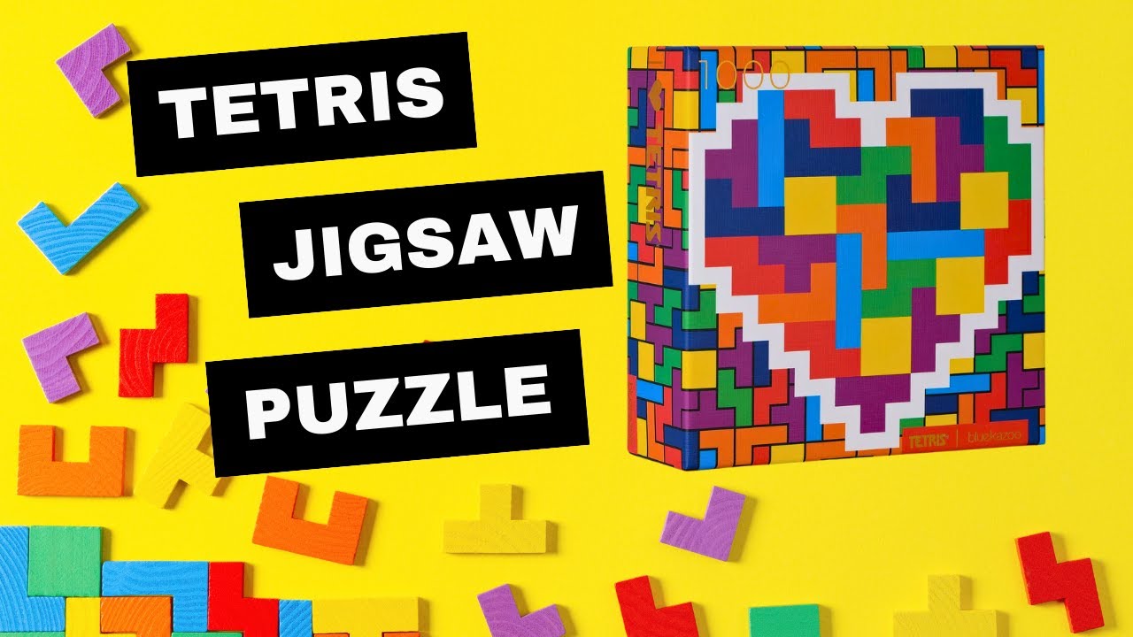 TETRIS - A Jigsaw Puzzle of a Puzzle Video Game by Blue Kazoo #puzzle # ...