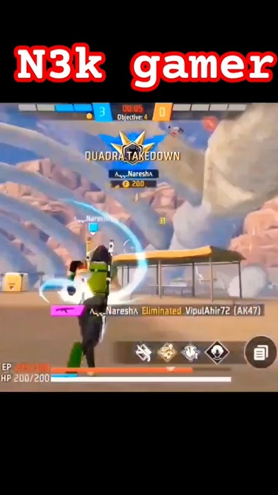 1vs4 cluch N3K gamer 03 - YouTube