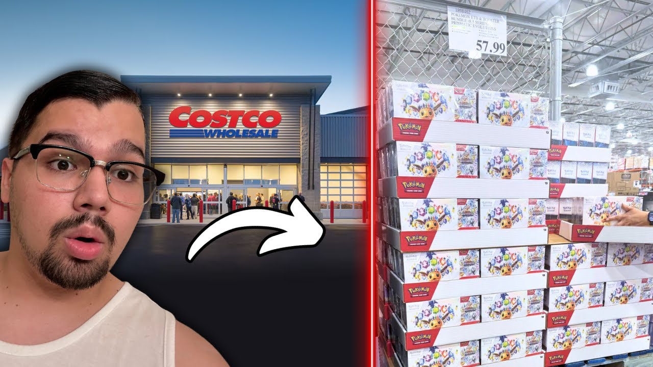 You NEED To Buy Prismatic Evolutions Bundles From Costco! - YouTube