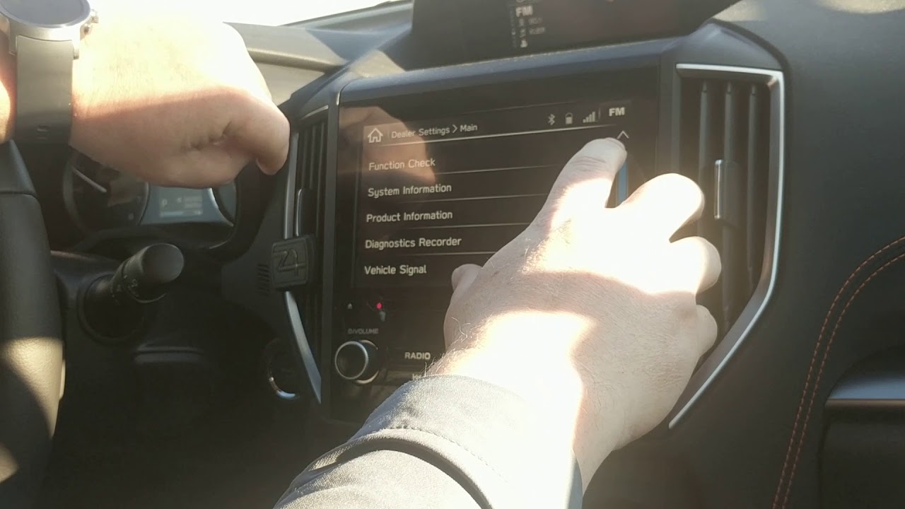 Subaru Gen3 radio memory initialization - YouTube
