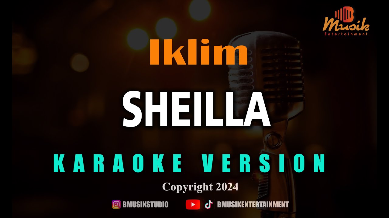 Minusone Iklim - Sheilla [Karaoke] - YouTube