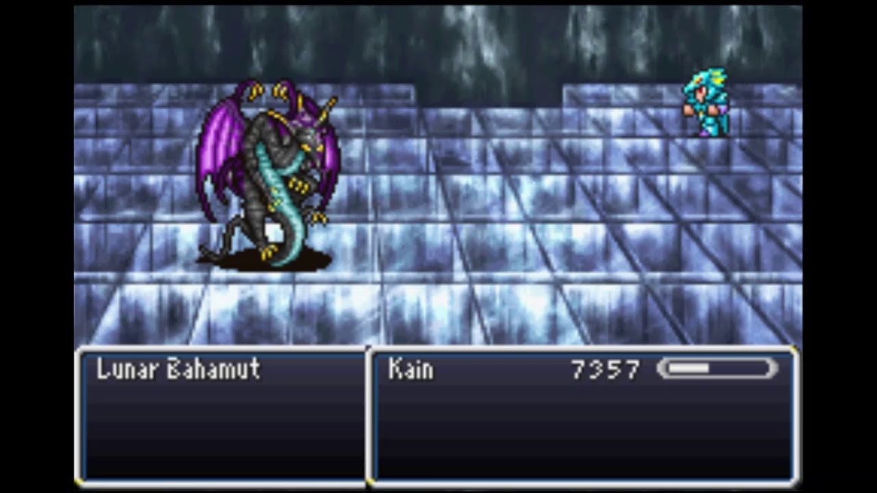 Final Fantasy 4 Advance (GBA) - Part 19 - Lunar Ruins (Lunar Ifrit ...
