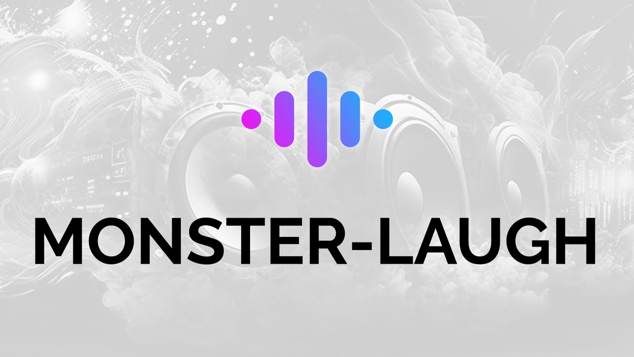 Monster laugh Sound Effect | Royalty free | Video/Audio editing ...
