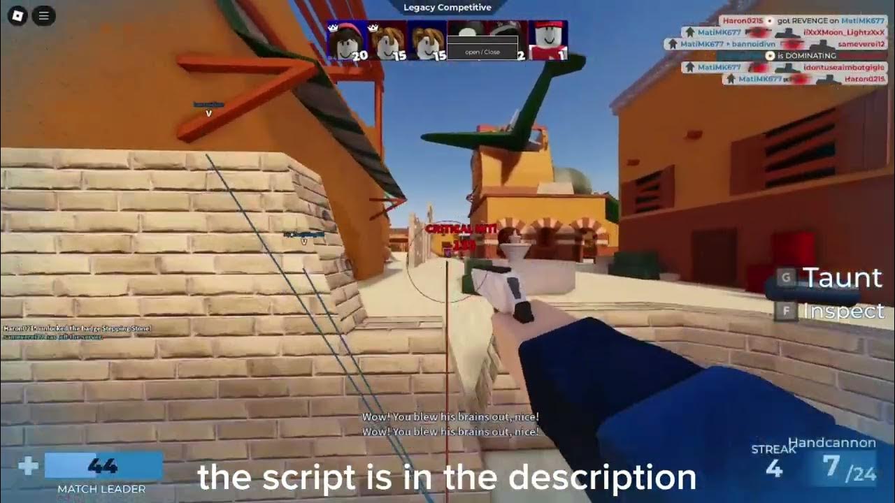 Roblox Universal Aimbot Script (all games) - YouTube