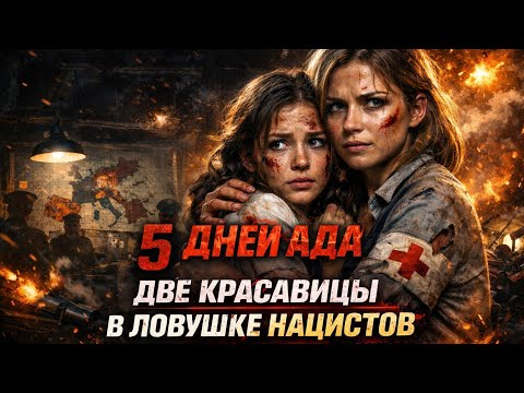 5 Дней Ада: Две КРАСАВИЦЫ в Ловушке Нацистского Бункера | Запретная Любовь на Войне | Вторая Мировая