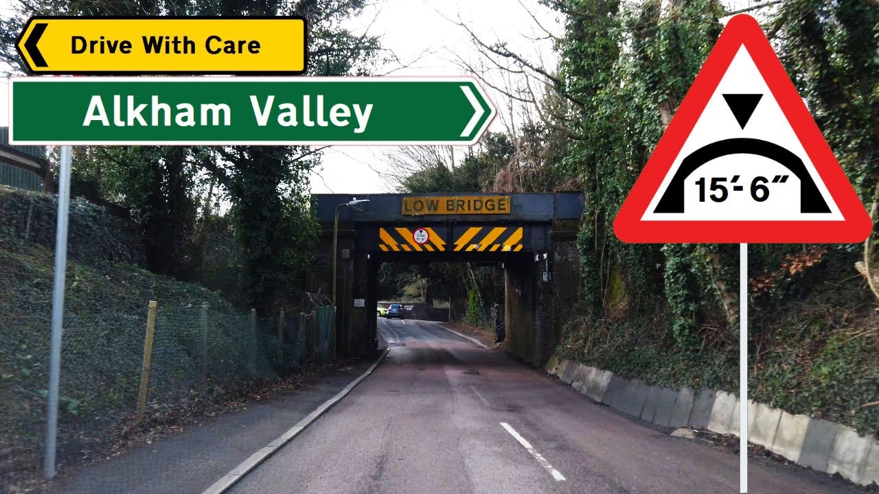 Driving Alkham Valley - YouTube