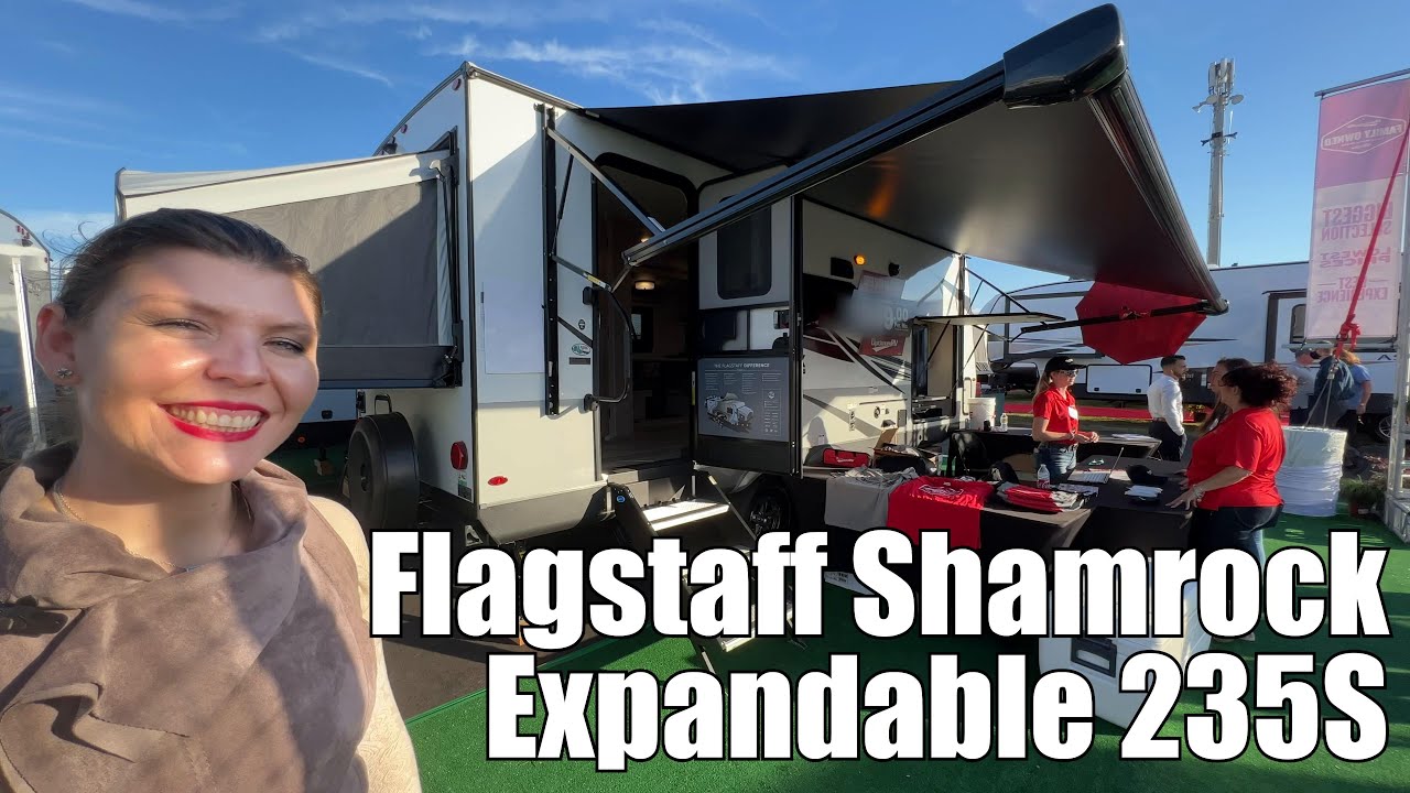Forest River RV-Flagstaff Shamrock Expandable-235S - YouTube