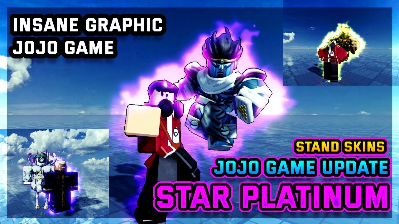 JoJo Game With Insane Graphics Has Update! | Star Platinum Showcase and ...