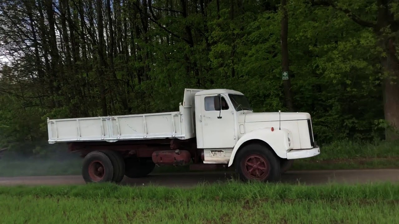 Scania Vabis L76 Torpedo DS11 Veteranenhalle LKW Oldtimer Scania - YouTube