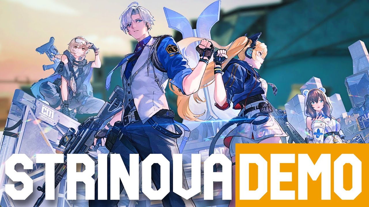 Third Person Anime Hero Shooter [ Strinova ] Demo Gameplay - YouTube