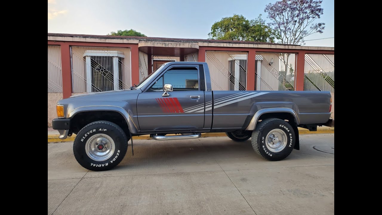 TOYOTA 22R DE PAILA LARGA 87 DE COLECCION - YouTube