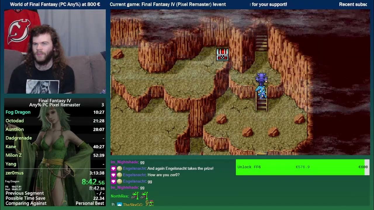 FF4 Any% Speedrun (PC Pixel Remaster) 3:04:17 - YouTube