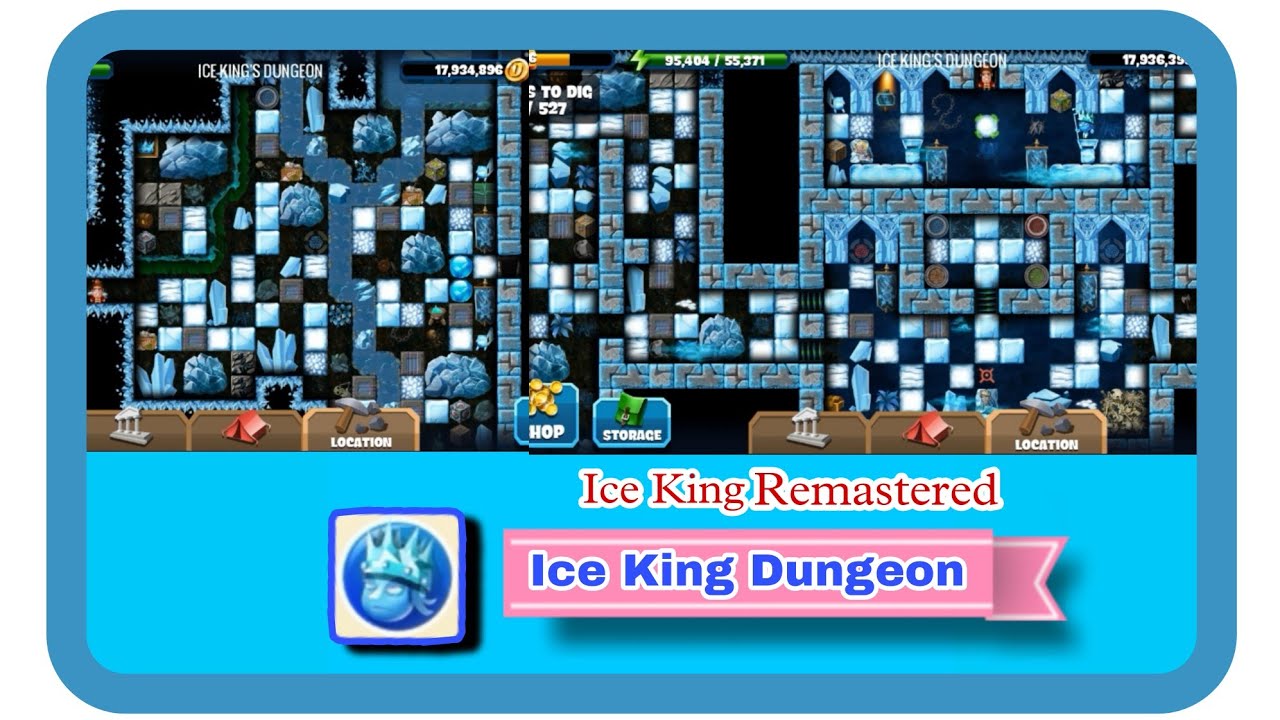 2 - Ice king's Dungeon | Ice King Remastered |#diggysadventure - YouTube