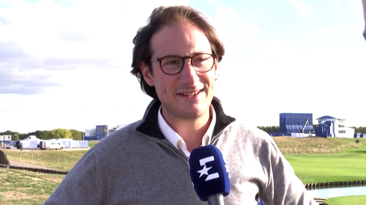 EDOUARD MONTAZ INTERVIEW - TIGER WOODS EST REDEVENU UN ENFANT ! - YouTube