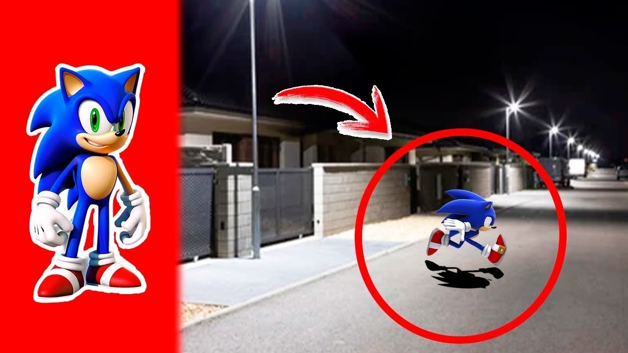10 SONIC Captados en CÁMARA en la Vida Real PARTE 2 - YouTube