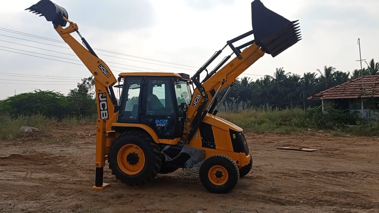 JCB AC Machine 3DX BS IV / jcb 3dx machine unloading / air conditioner ...